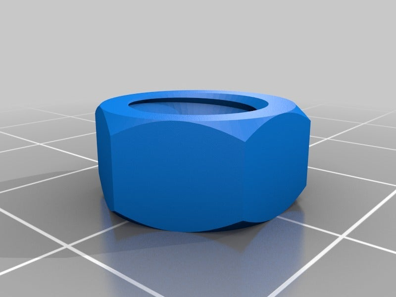 🔩 M5 nut・Free STL File for ・Cults