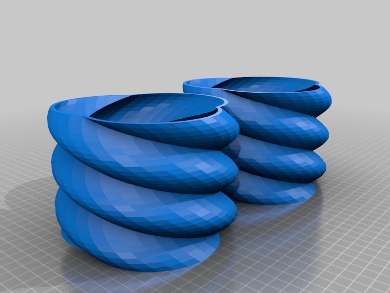 📦 Three-lobed Screwable Box・Free 3D File for ・Cults