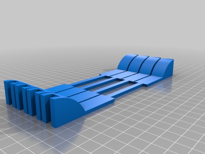 🍷 'Bump Strip' Wine Bottle Holder・Free 3D File for ・Cults