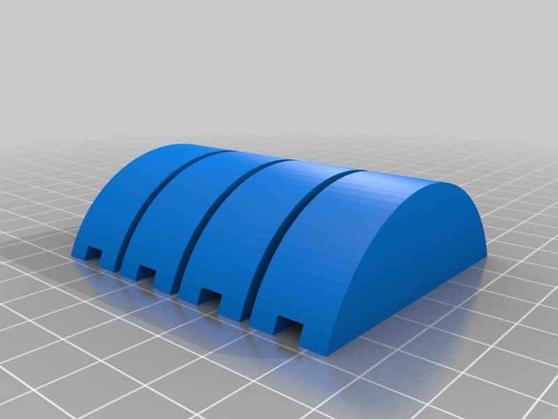 🍷 'Bump Strip' Wine Bottle Holder・Free 3D File for ・Cults