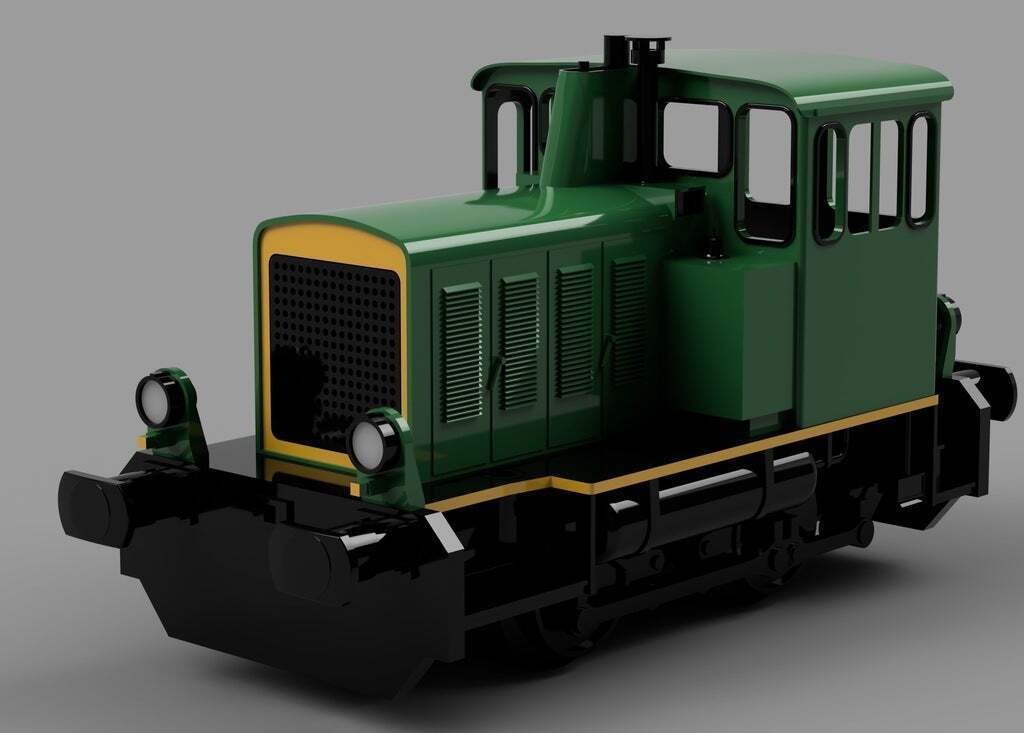 Free STL file SNCB NMBS 91 HO scale 1:87 🇧🇪・3D printing model to ...