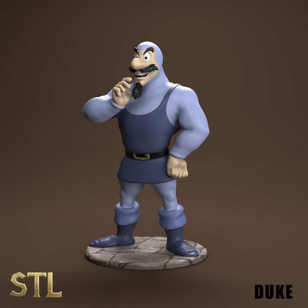 3D file Duke stl 🎨 ・3D printing template to download・Cults