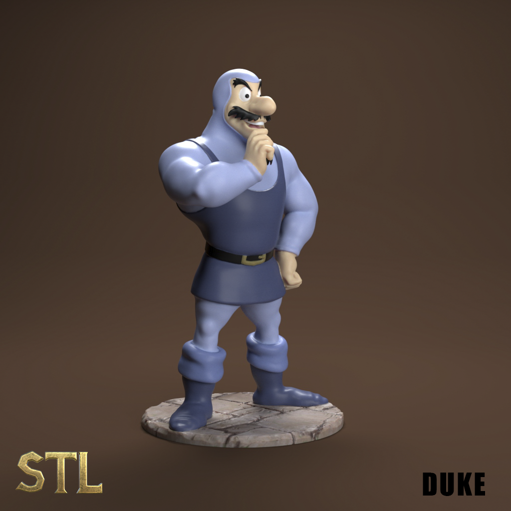 3D file Duke stl 🎨 ・3D printing template to download・Cults