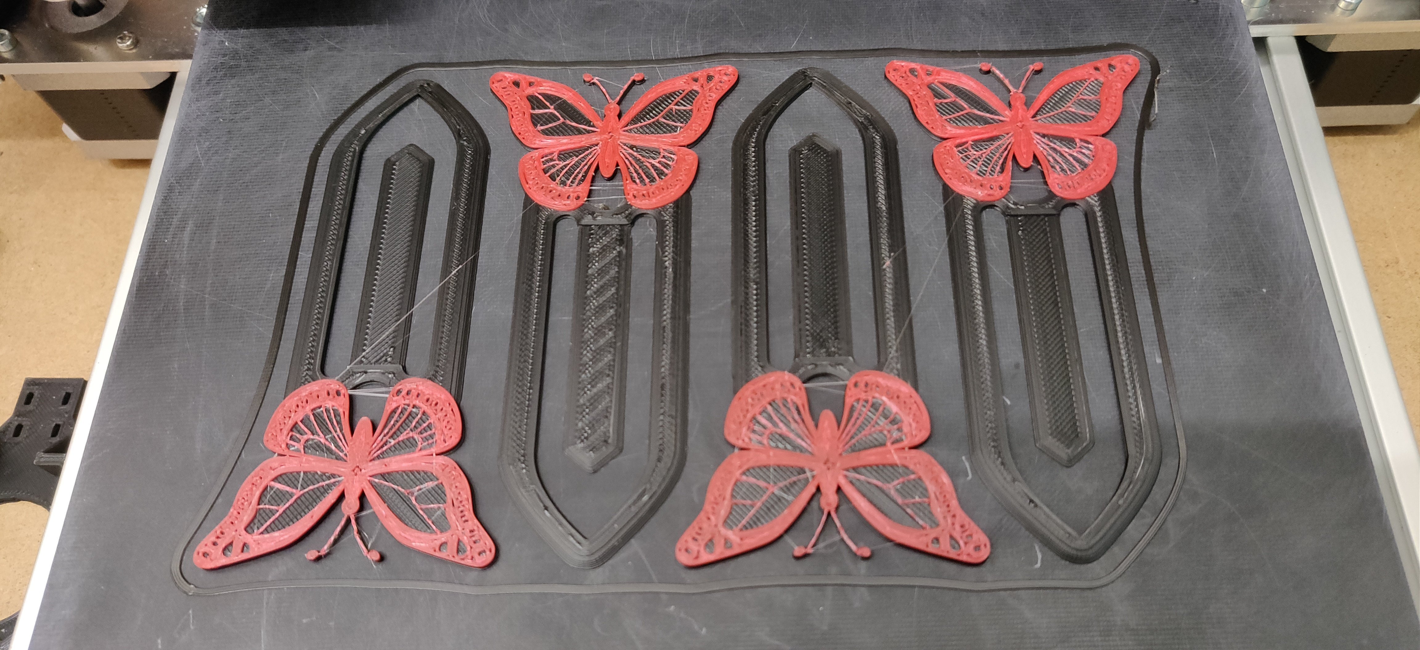 3D printable Butterfly Bookmark・Cults