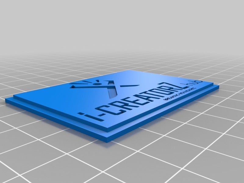 Free STL file Vertical CLHS i-CreatorZ hub logo 🚩・3D printing template ...