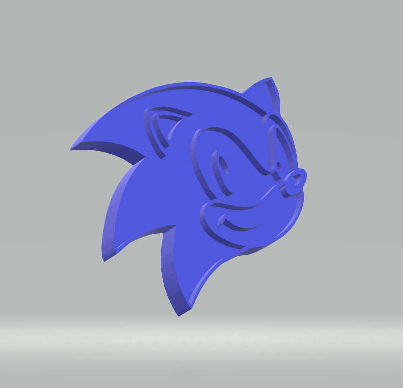 STL-Datei Sonic Shape Cookie Cutter and Shape 🍪 ・3D-druckbare Vorlage ...