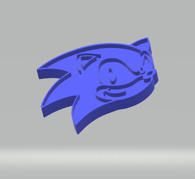 STL-Datei Sonic Shape Cookie Cutter and Shape 🍪 ・3D-druckbare Vorlage ...