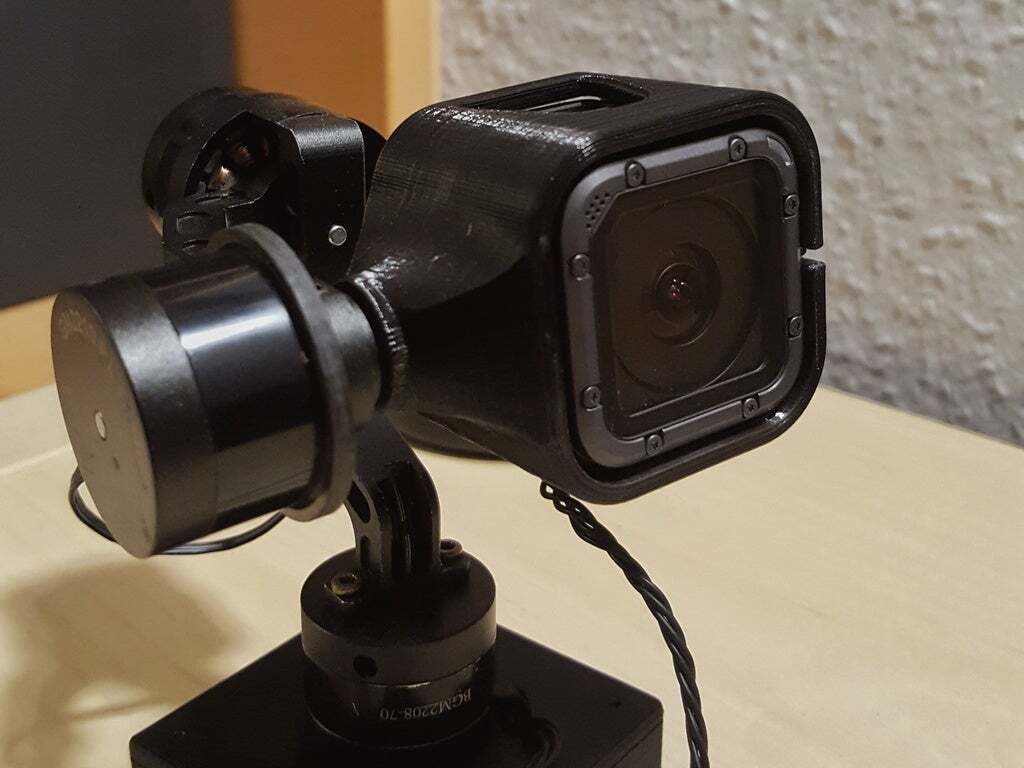 🔧 GoPro Session Gimbal Mount (DYS Gimbal)・Free STL File for ・Cults
