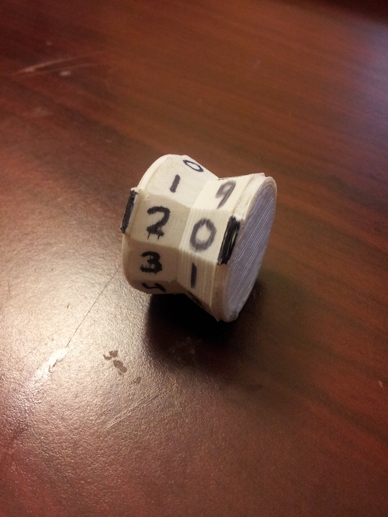 🚗 Spinning Life Counter・3D Print・Cults