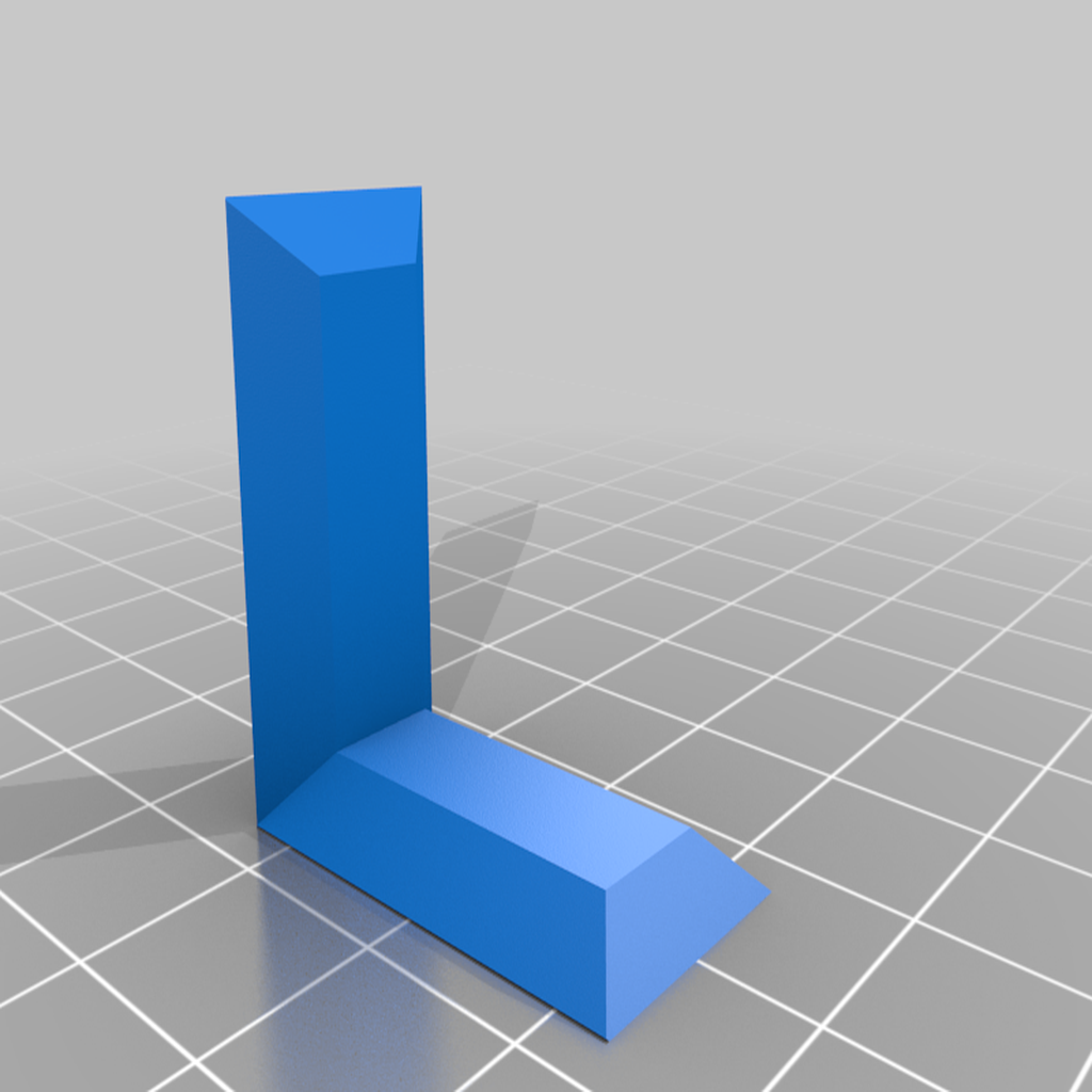 Free STL file Blinds, Roman Shade Valance Return L Bracket 🏠 ・3D ...