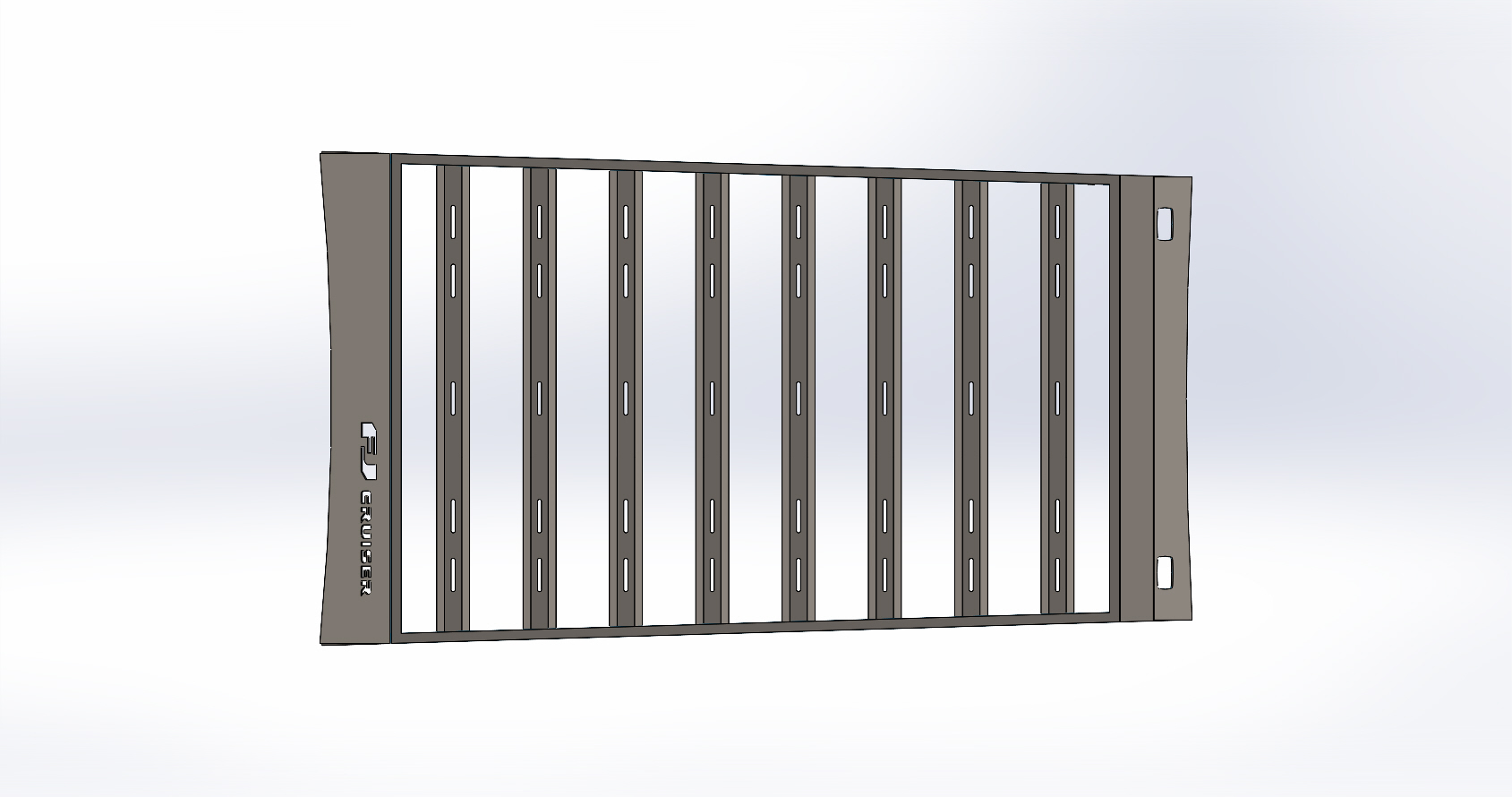 STL file FJ ALUMINIUM ROOF RACK 🚗 (DWG)・3D printer design to download・Cults