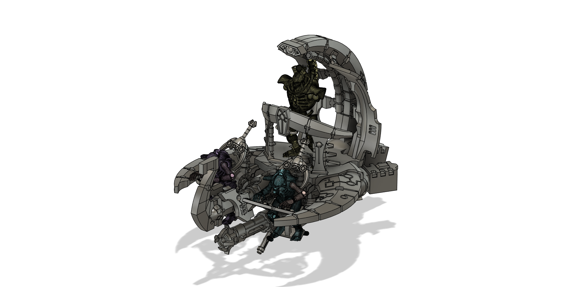 STL file Commanding floating Office 🏢 ・3D printable model to download・Cults