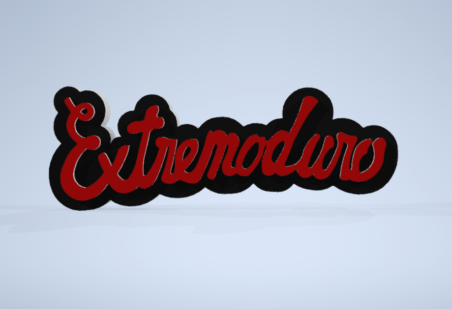 STL file KEYCHAIN MUSIC GROUP EXTREMODURO 🗝️ ・3D printer design to ...