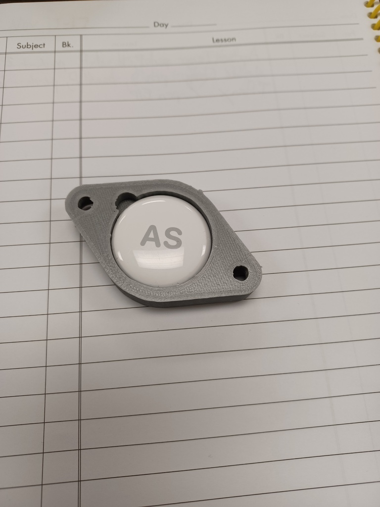 Free 3D file Air Tag Mount for Cargo Bike ⚽ ・3D printer design to ...