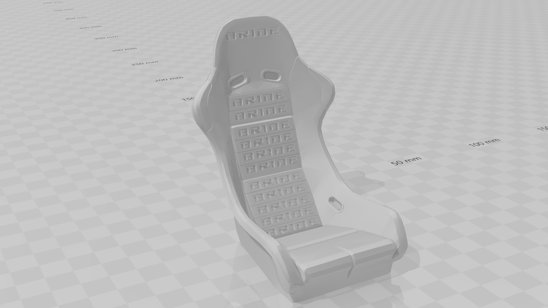 💺 WPL D12 seat base and Bride Bucket seat 1/10・ STL File for ・Cults