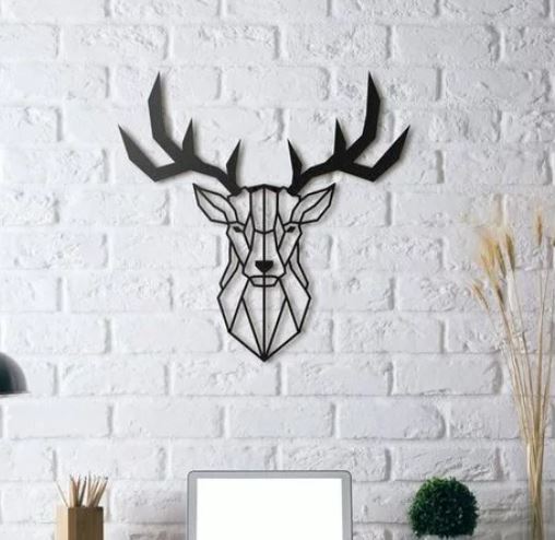Free STL file 2D picture, deer-venison 🖼️ ・Design to download and 3D ...