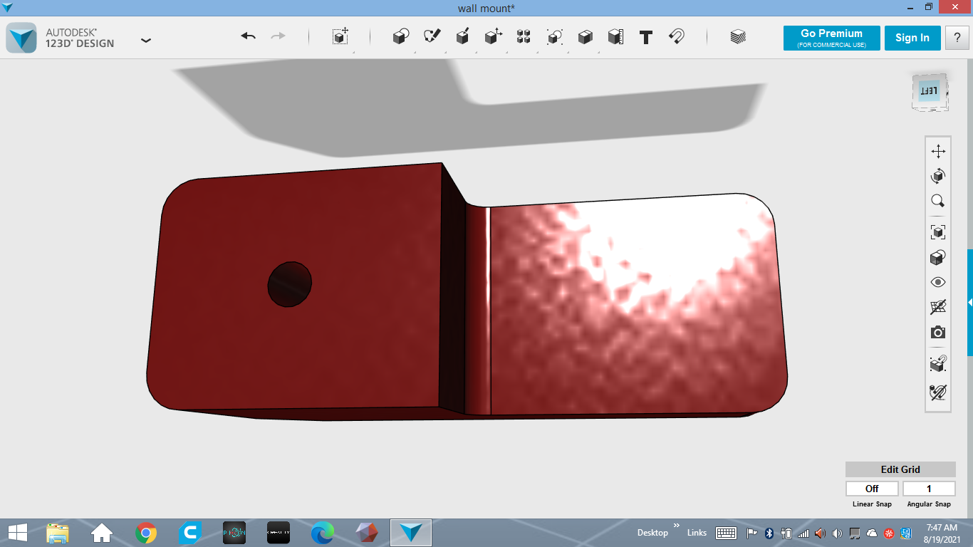 STL file wall mount 🪞 ・3D print object to download・Cults