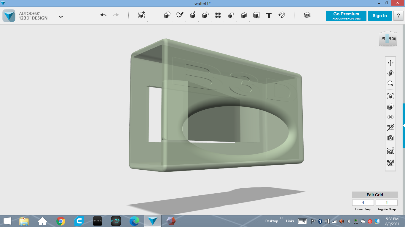 Free STL file card-wallet-2-sizes 💳 ・3D print design to download・Cults
