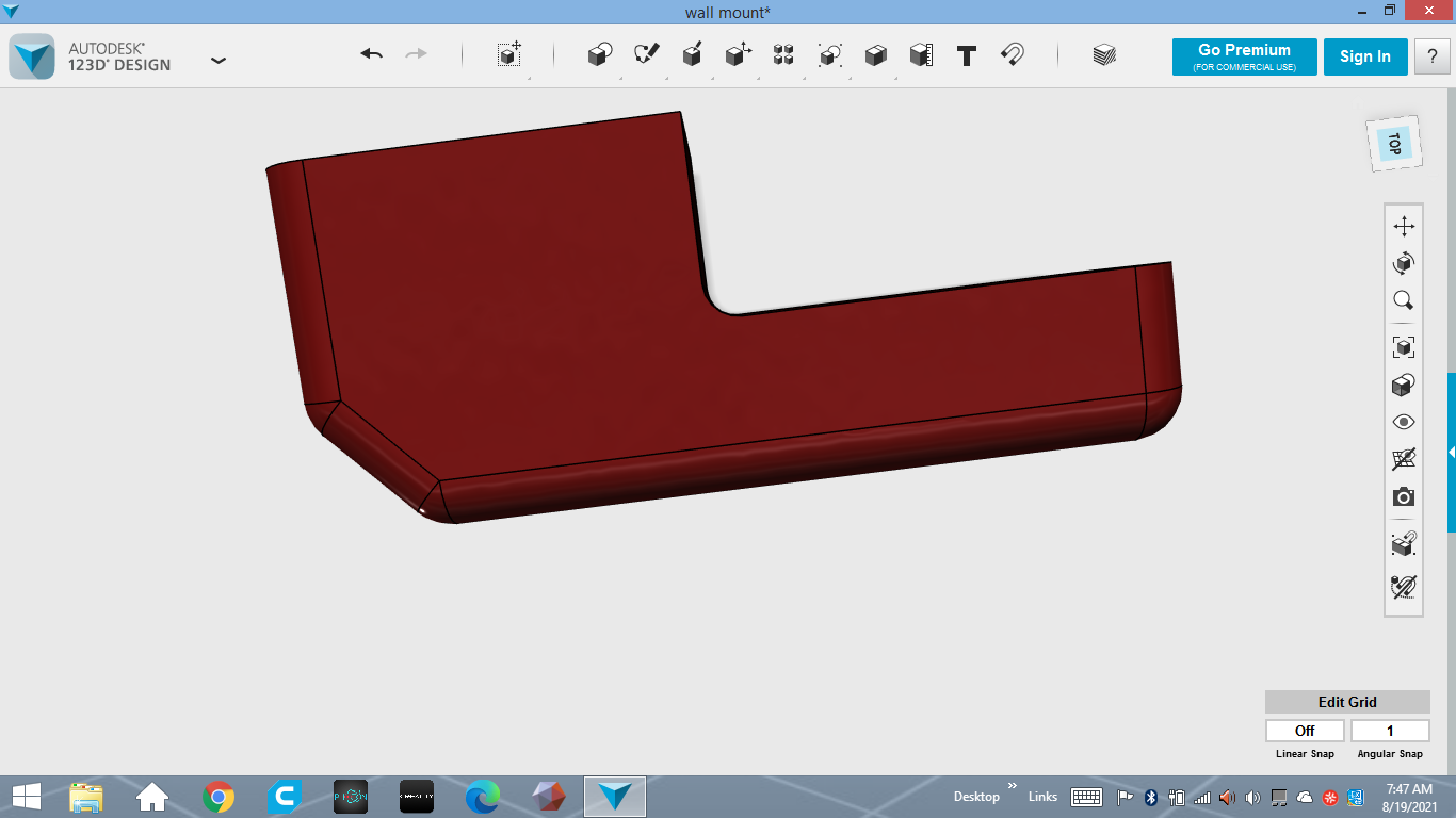 STL file wall mount 🪞 ・3D print object to download・Cults