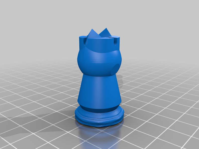 🐱 Cat Themed Chess, modified・Free STL File for ・Cults