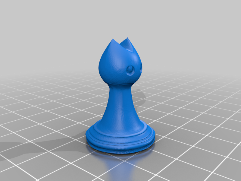 🐱 Cat Themed Chess, modified・Free STL File for ・Cults