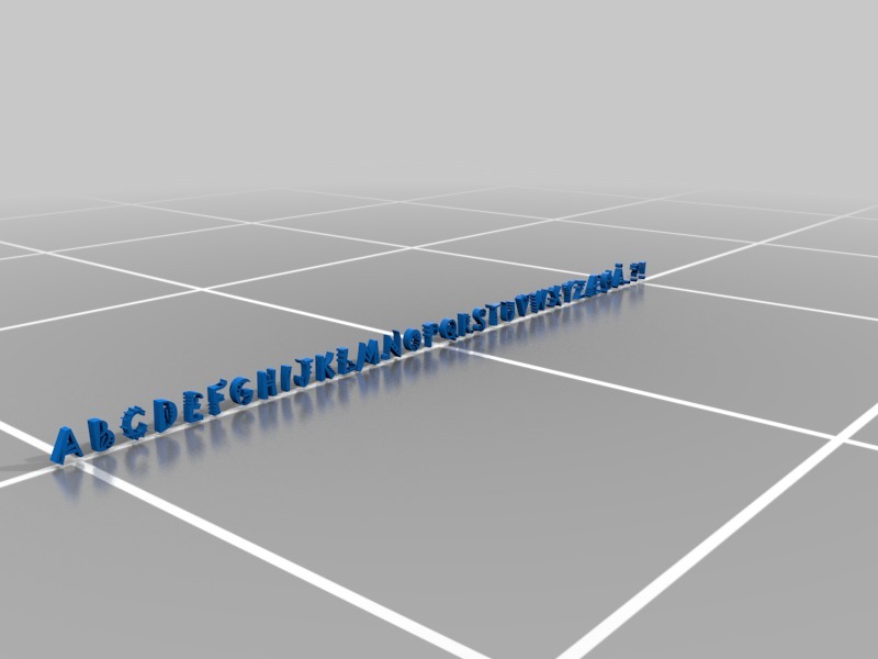 Free 3D file Font Jokerman 🎨 ・3D print design to download・Cults
