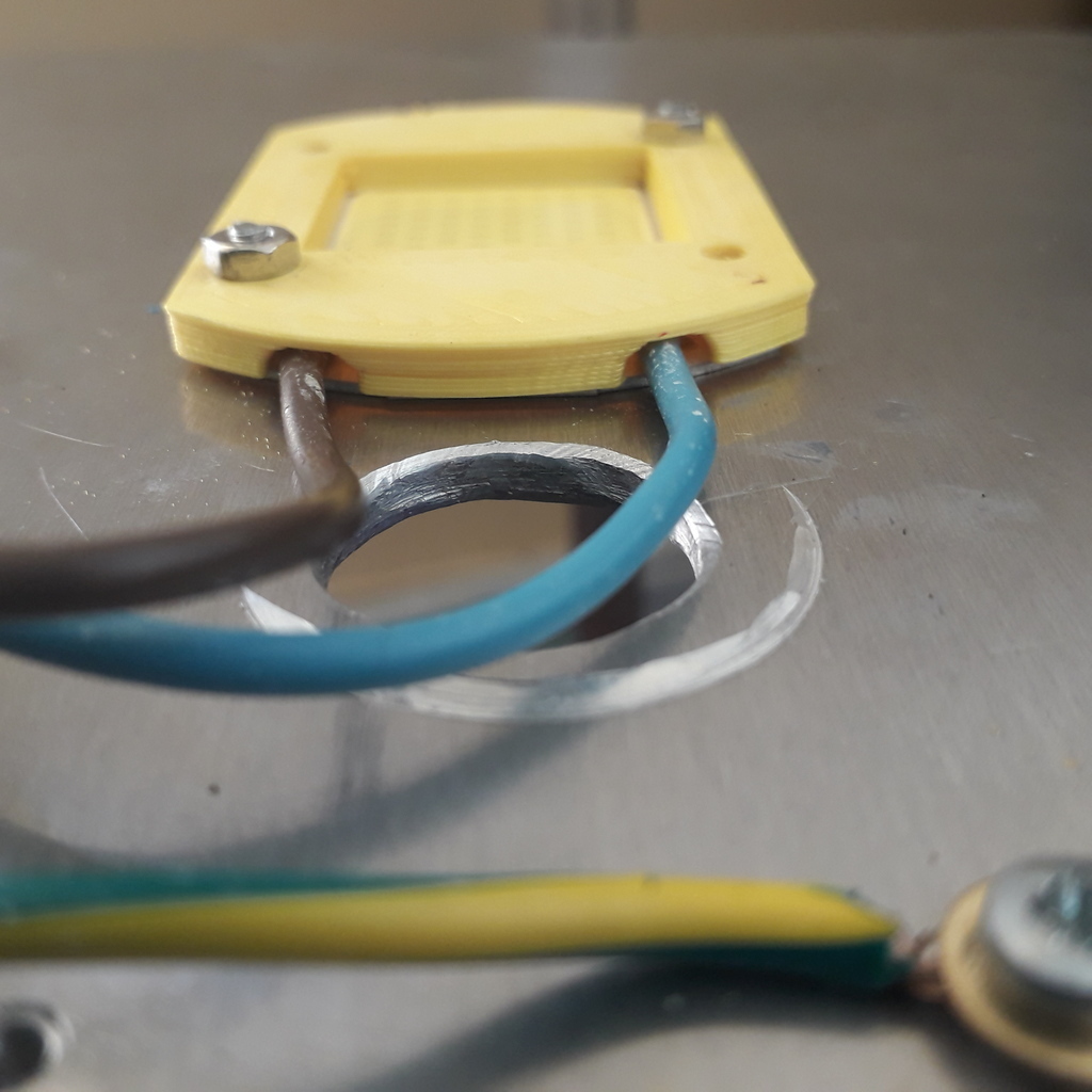 Free 3D file 50 watt COB LED wafer cover 🏠 ・3D printable object to ...