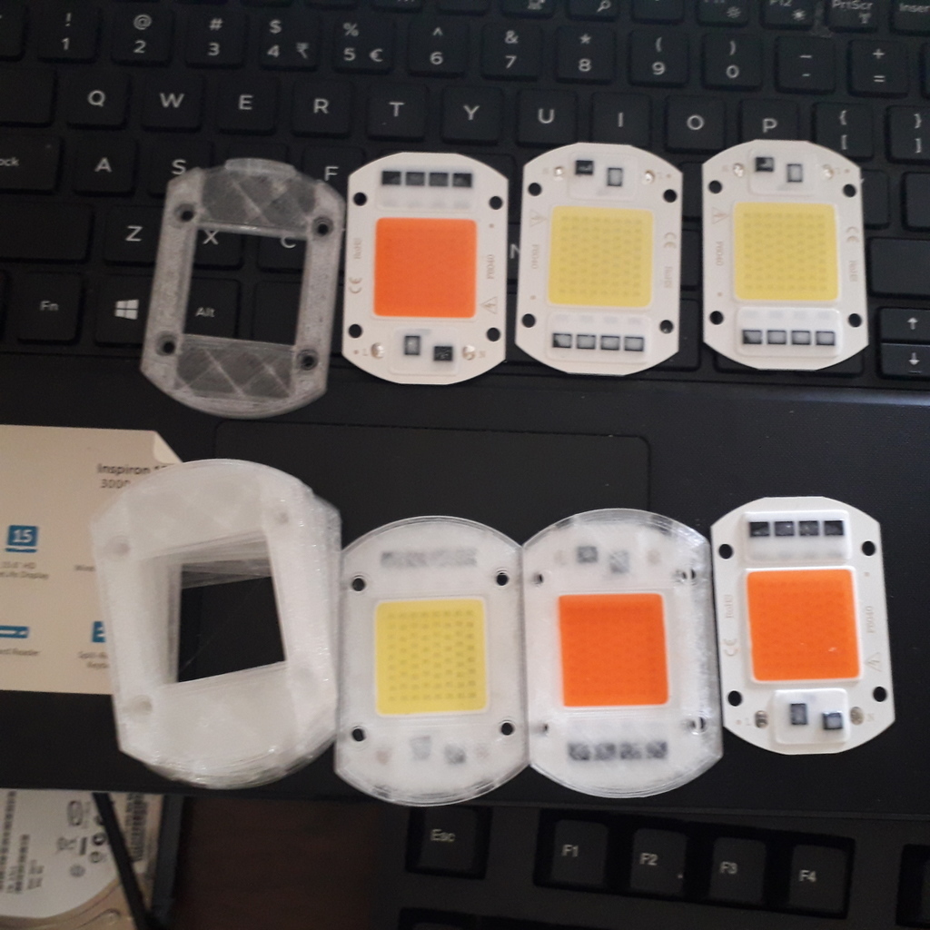 Free 3D file 50 watt COB LED wafer cover 🏠 ・3D printable object to ...