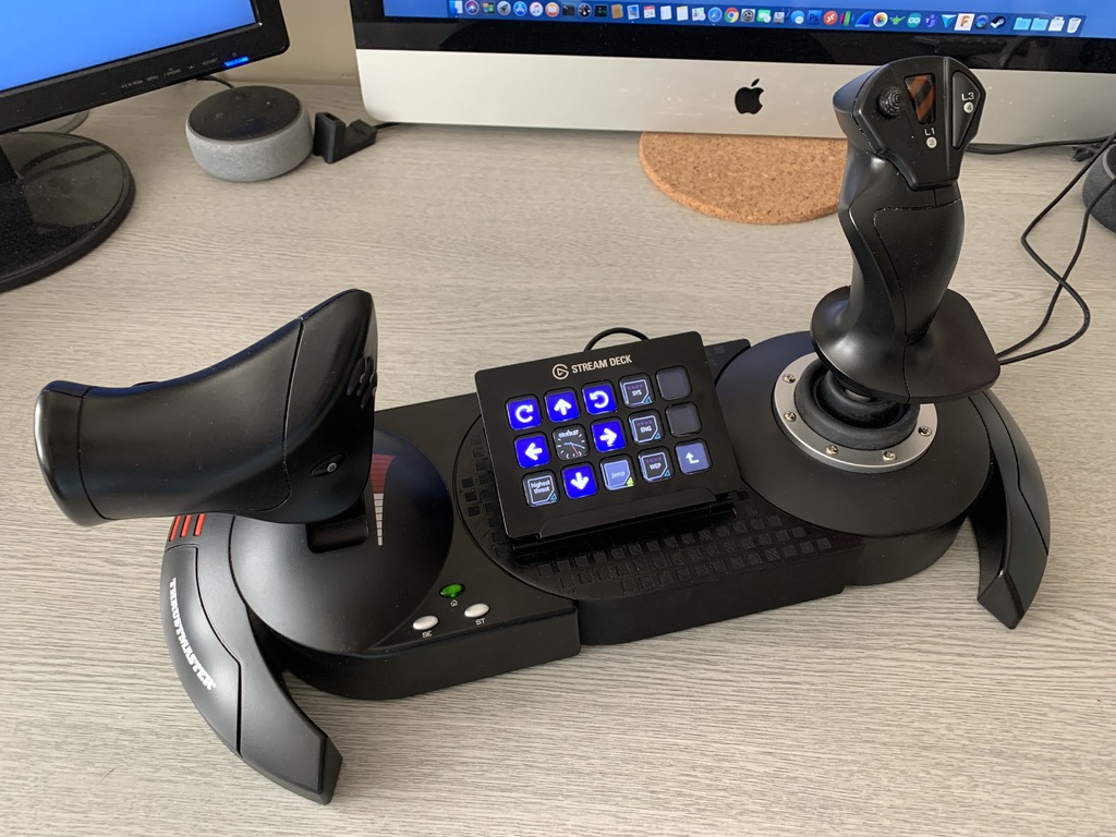 🎲 ThrustMaster HOTAS X / HOTAS ONE StreamDeck Mount・ STL File for 3D ...