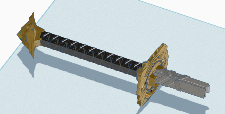 🤖 Gerbera Straight ( Astray red Katana)・Free 3D File for ・Cults