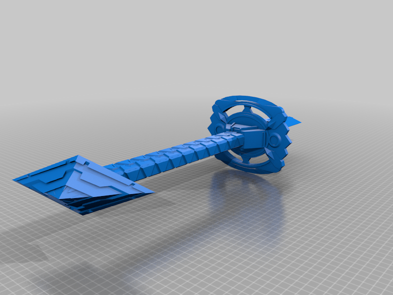 🤖 Gerbera Straight ( Astray red Katana)・Free 3D File for ・Cults