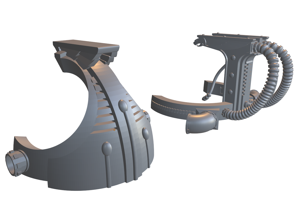 🎩 Sarpedon's Psychotic Hood・Free STL File for ・Cults