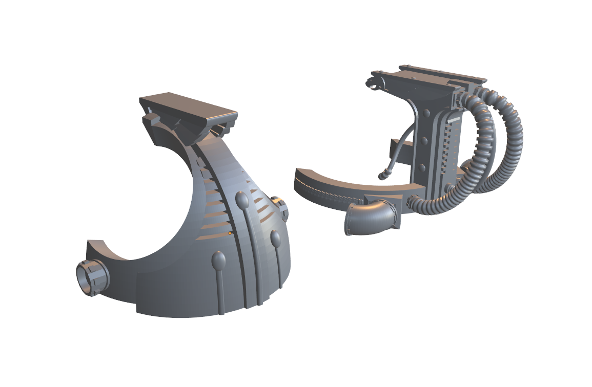 🎩 Sarpedon's Psychotic Hood・Free STL File for ・Cults