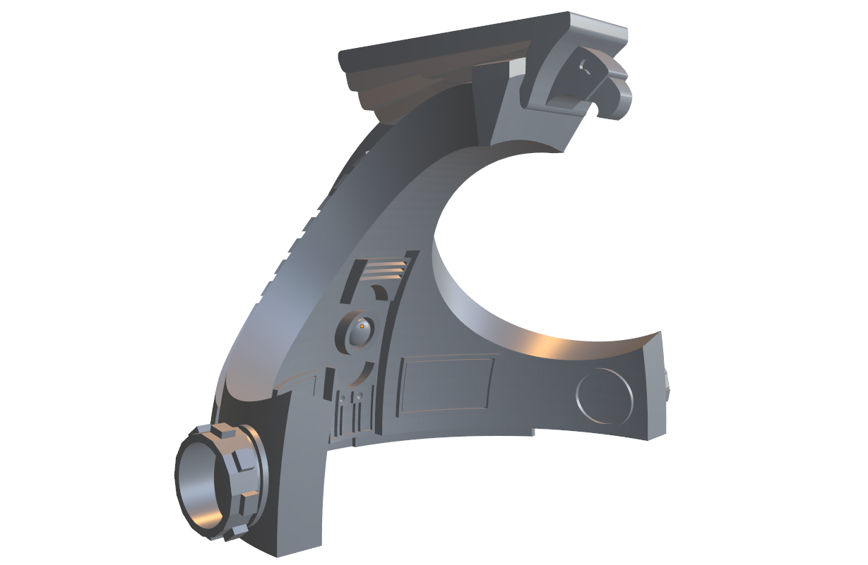 🎩 Sarpedon's Psychotic Hood・Free STL File for ・Cults