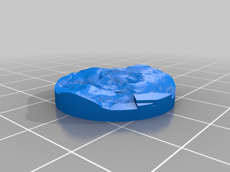 🛰 Core Space First Born 24mm Alien terrain miniature bases (with magnet ...