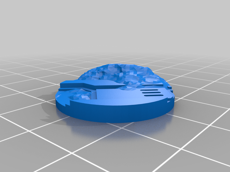 🛰 Core Space First Born 24mm Alien terrain miniature bases (with magnet ...