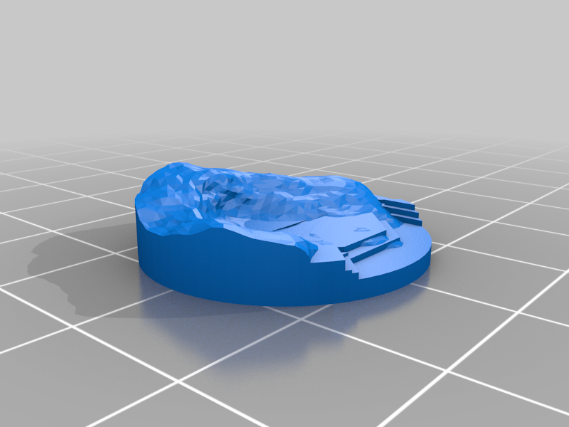 🛰 Core Space First Born 24mm Alien terrain miniature bases (with magnet ...