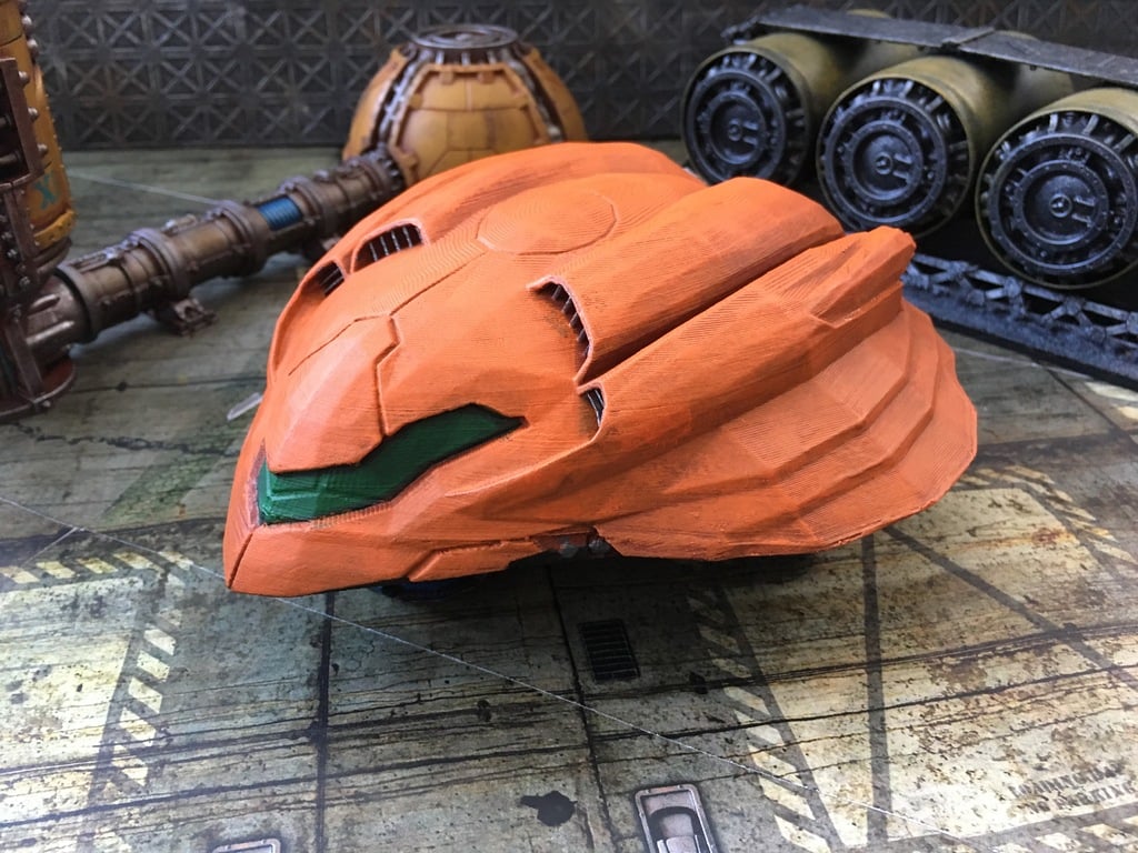 3D printing Samus Gunship (Metroid)・Cults