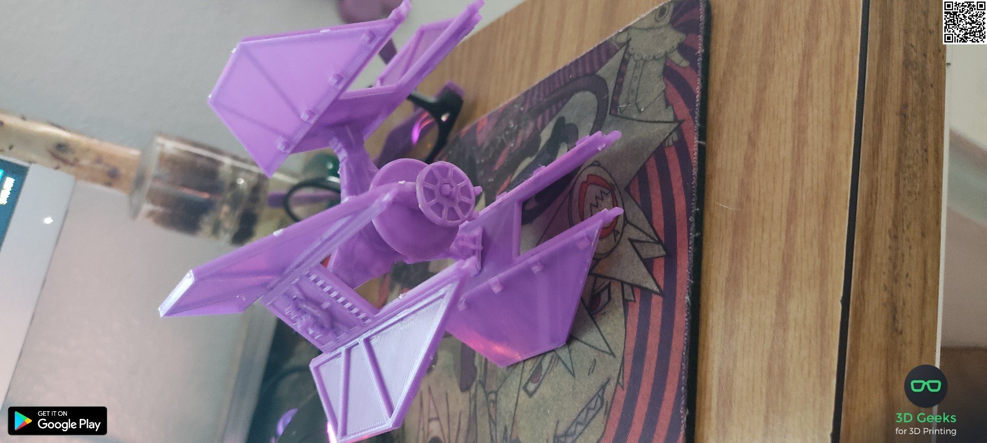 3D print Tie Fighter Defender Kit Card・Cults