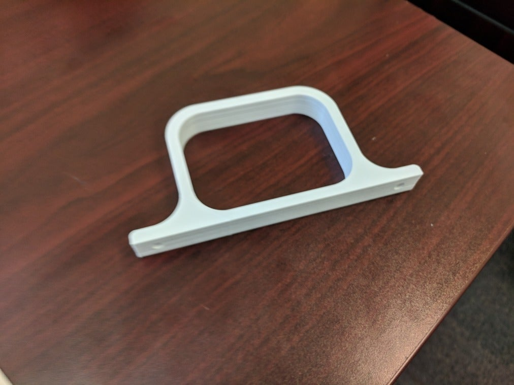 🌳 Hydroponic NFT Downspout Horizontal Bracket・Free STL File for ・Cults