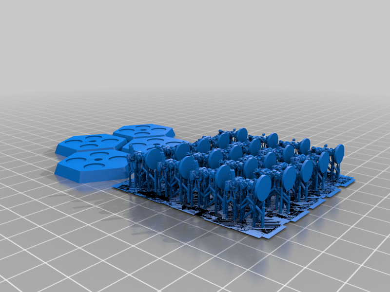 🤖 6mm battle armour・Free 3D File for ・Cults