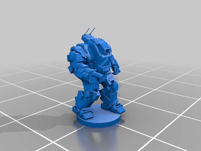 👥 6mm Heavy Battle Armour・Free STL File for 3D printing・Cults