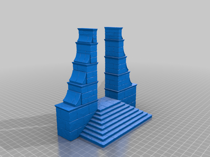 Free STL file A fan art, just for fun. The waygate from "The wheel of ...