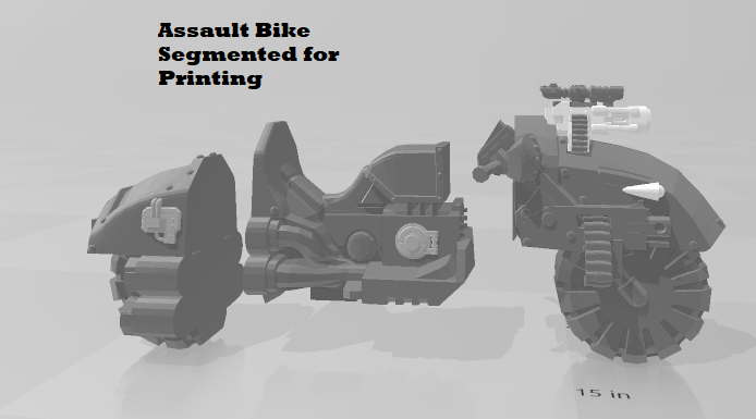 👽 McFarlane 13.5 inch Custom Assault Bike with Marine・Free STL File for ...