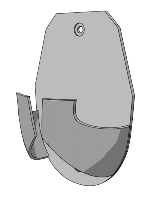 🐁 G Pro mouse wall mount・Free 3D File for ・Cults