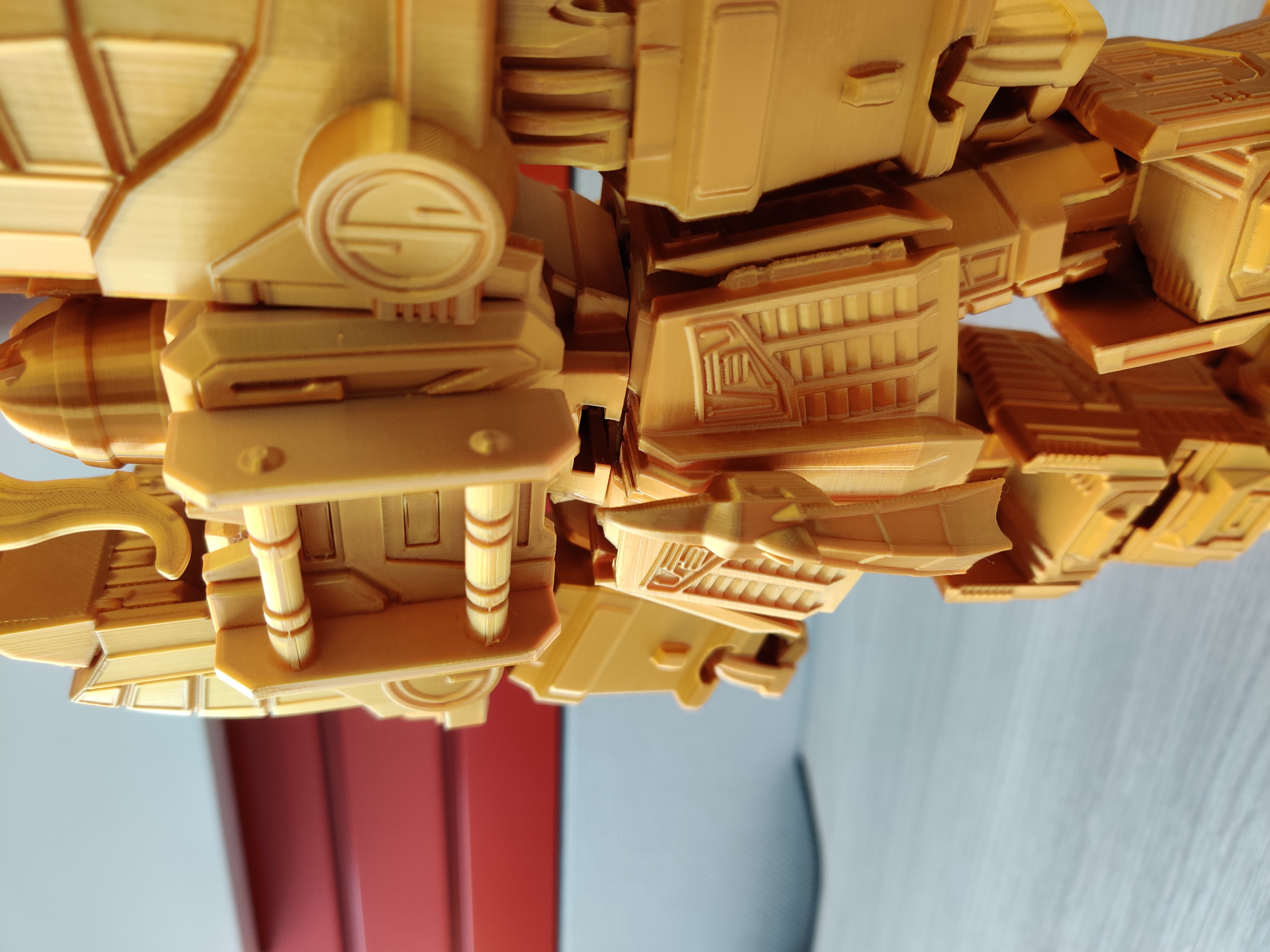 3D 打印 POWER RANGERS THUNDER MEGAZORD • 使用 Ender 3V2 制作・Cults