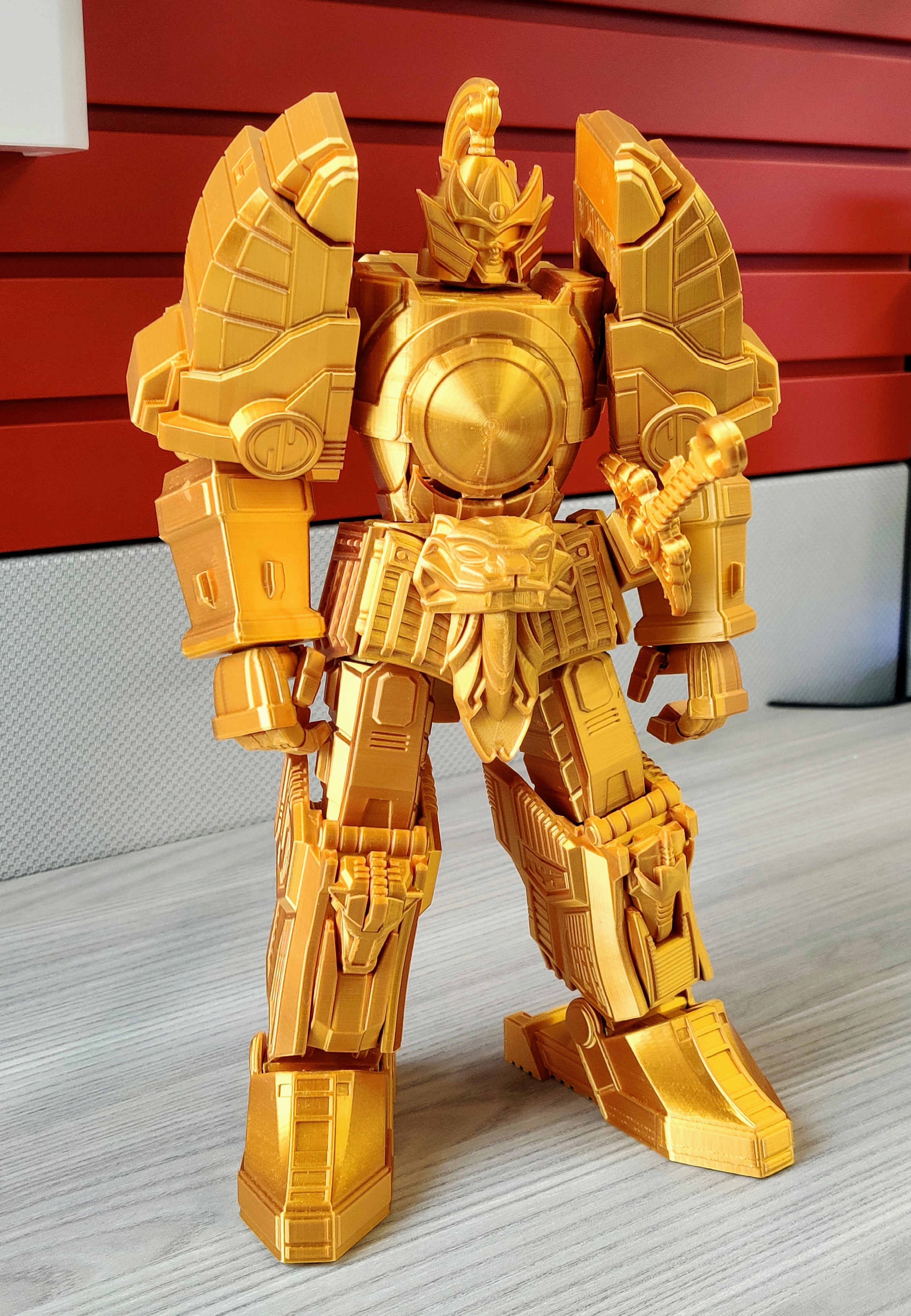 Robot Megazord Samourai : Articulé - Sans Support imprimé en 3D ...