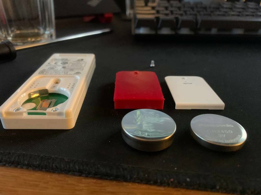 🔋 Philips Hue Dimmer/Remote CR2477 battery cover・Free 3D File for ・Cults