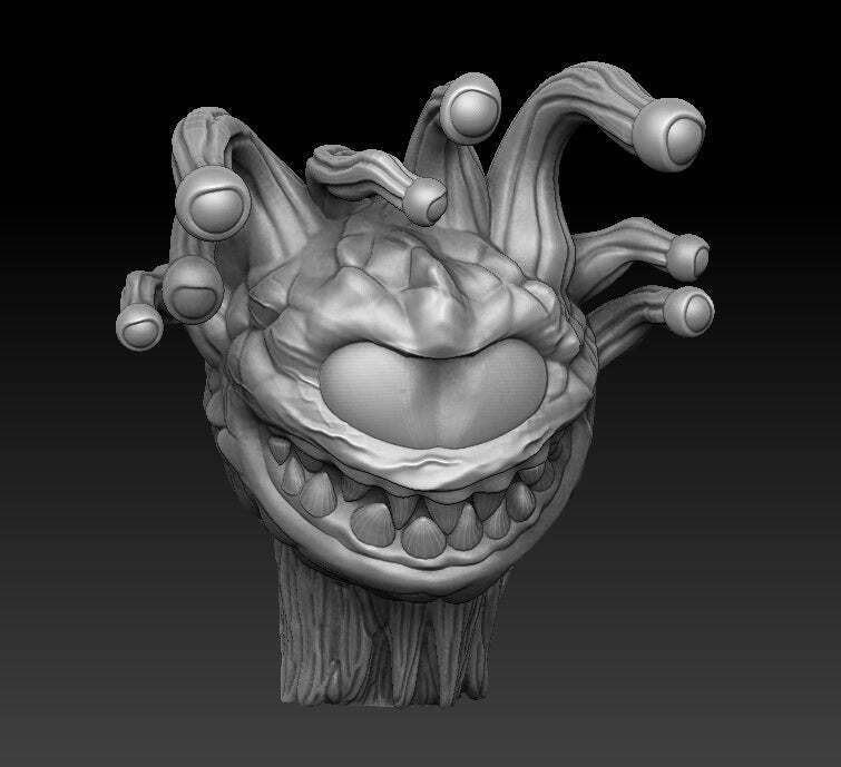 👹 Beholder・Free STL File for ・Cults