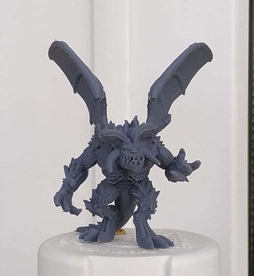 3D printed Winged demon・Cults